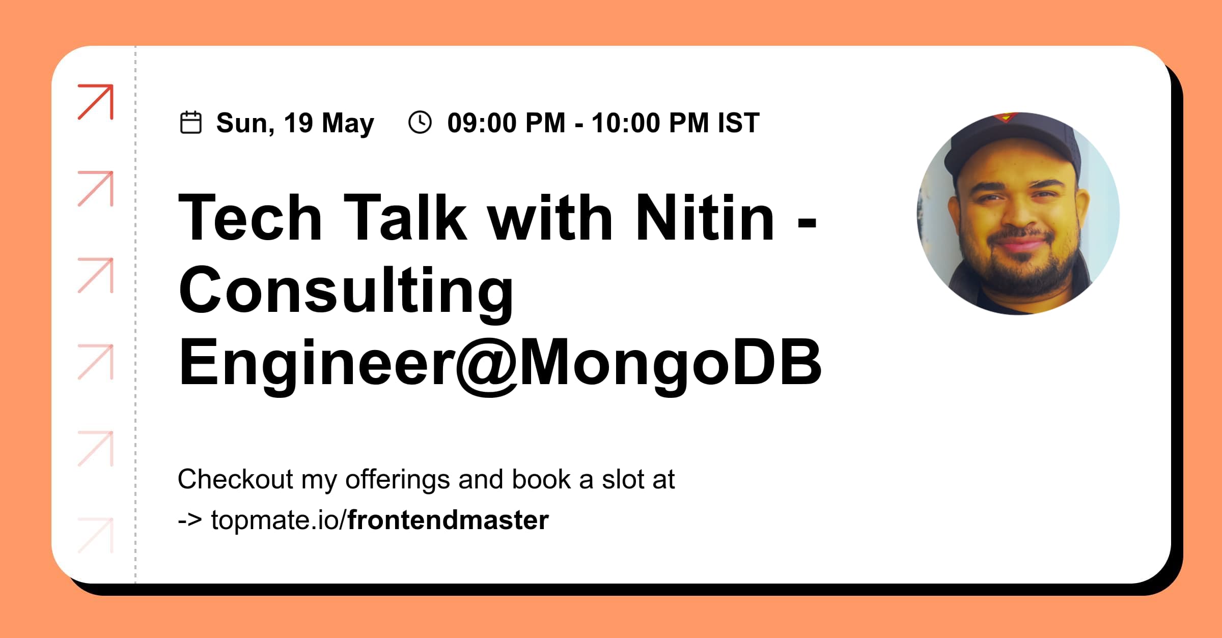 Tech Talk with Nitin - Consulting Engineer@MongoDB with Frontend Master