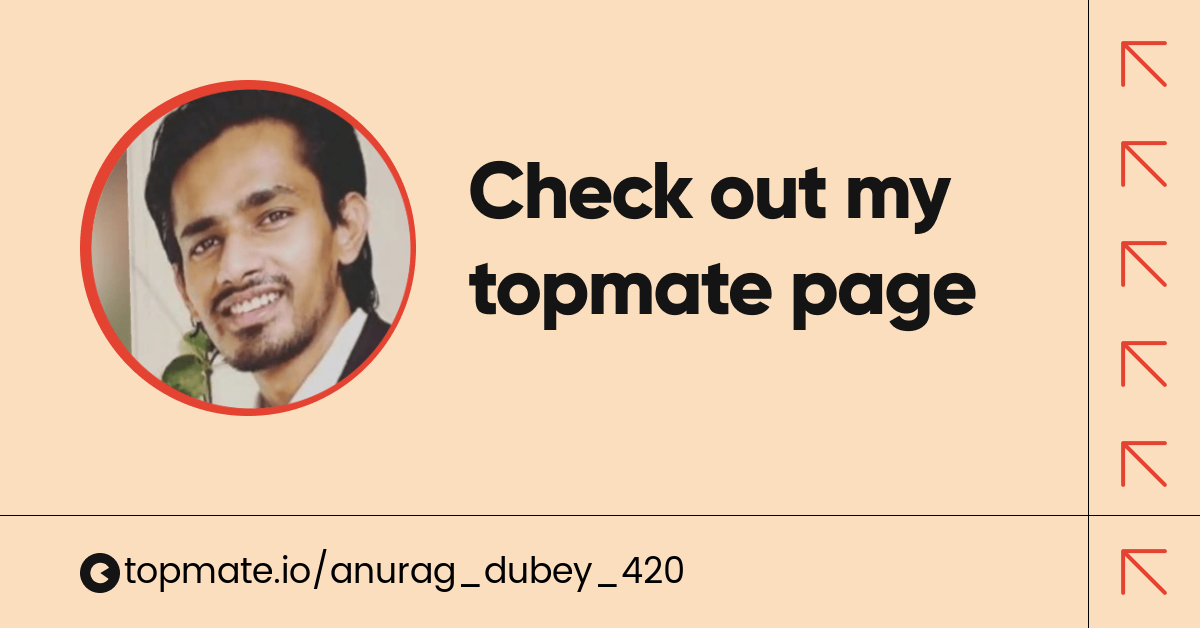 Anurag Dubey - Book a call on Topmate