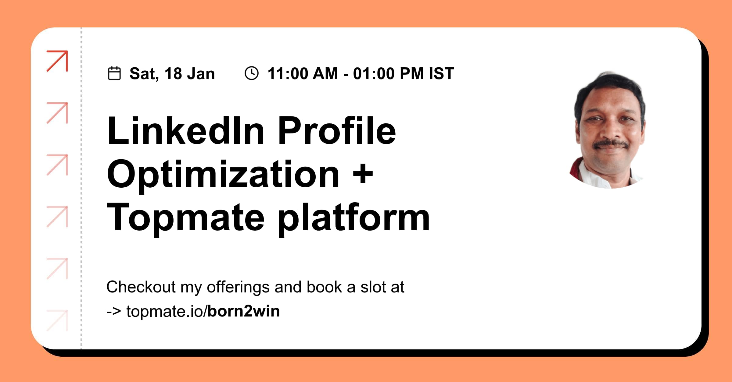 LinkedIn Profile Optimization + Topmate platform with Rama Krishna ...