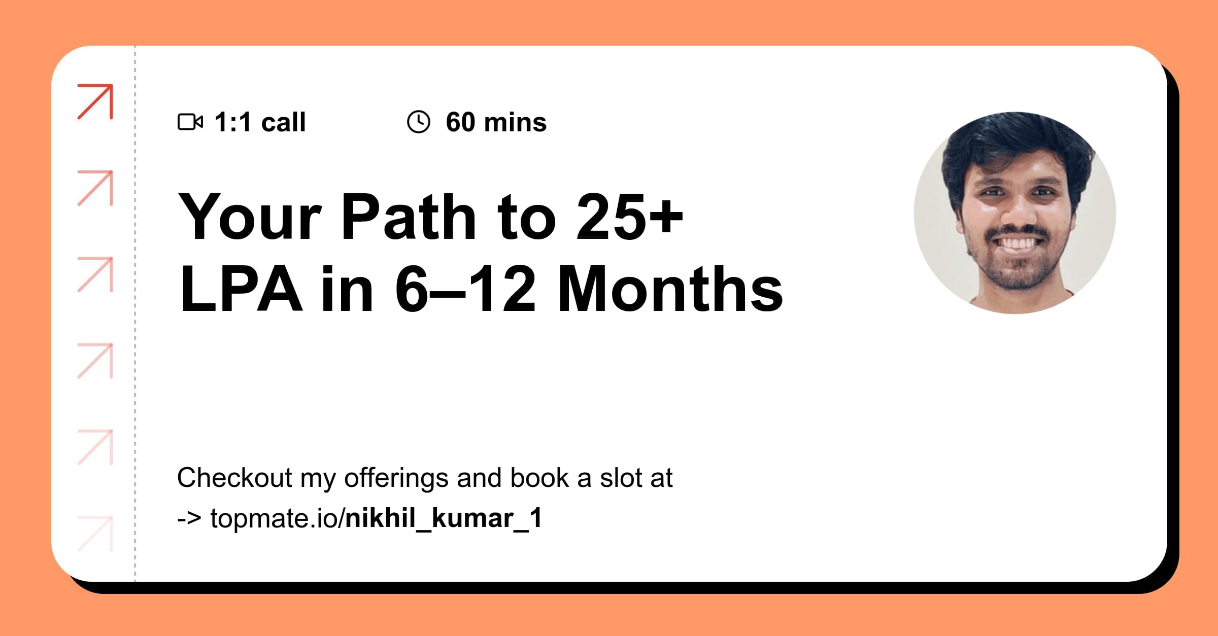 Your Path to 25+ LPA in 6–12 Months with Nikhil Kumar