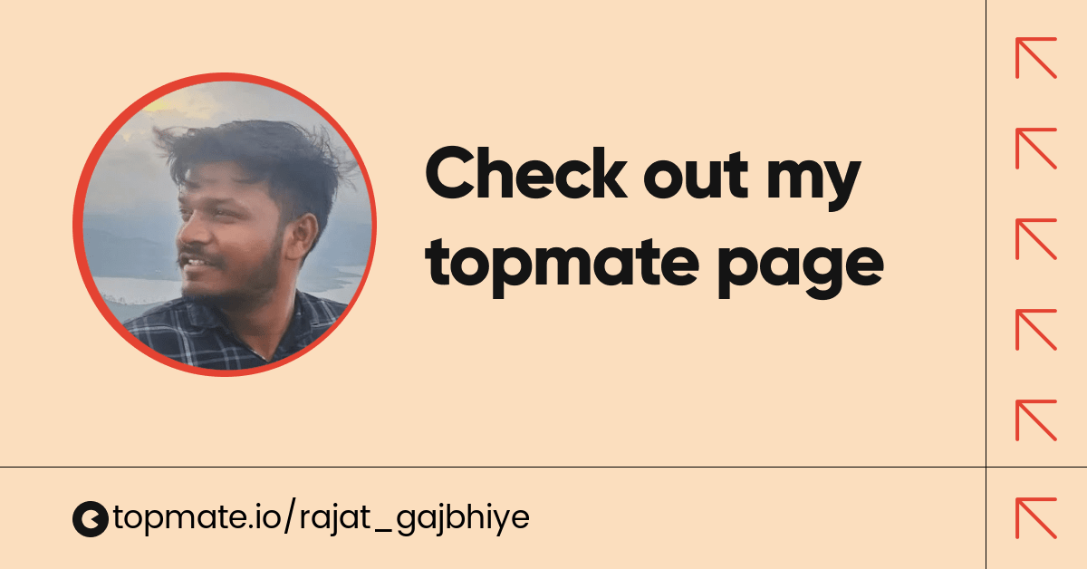 Rajat Gajbhiye - Book a call on Topmate