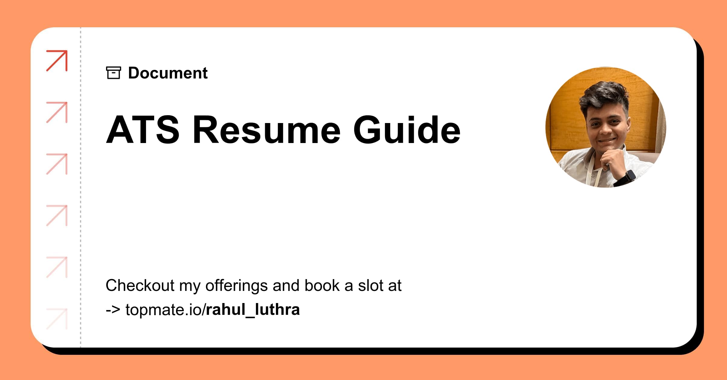 Free ATS Resume Guide with RAHUL LUTHRA