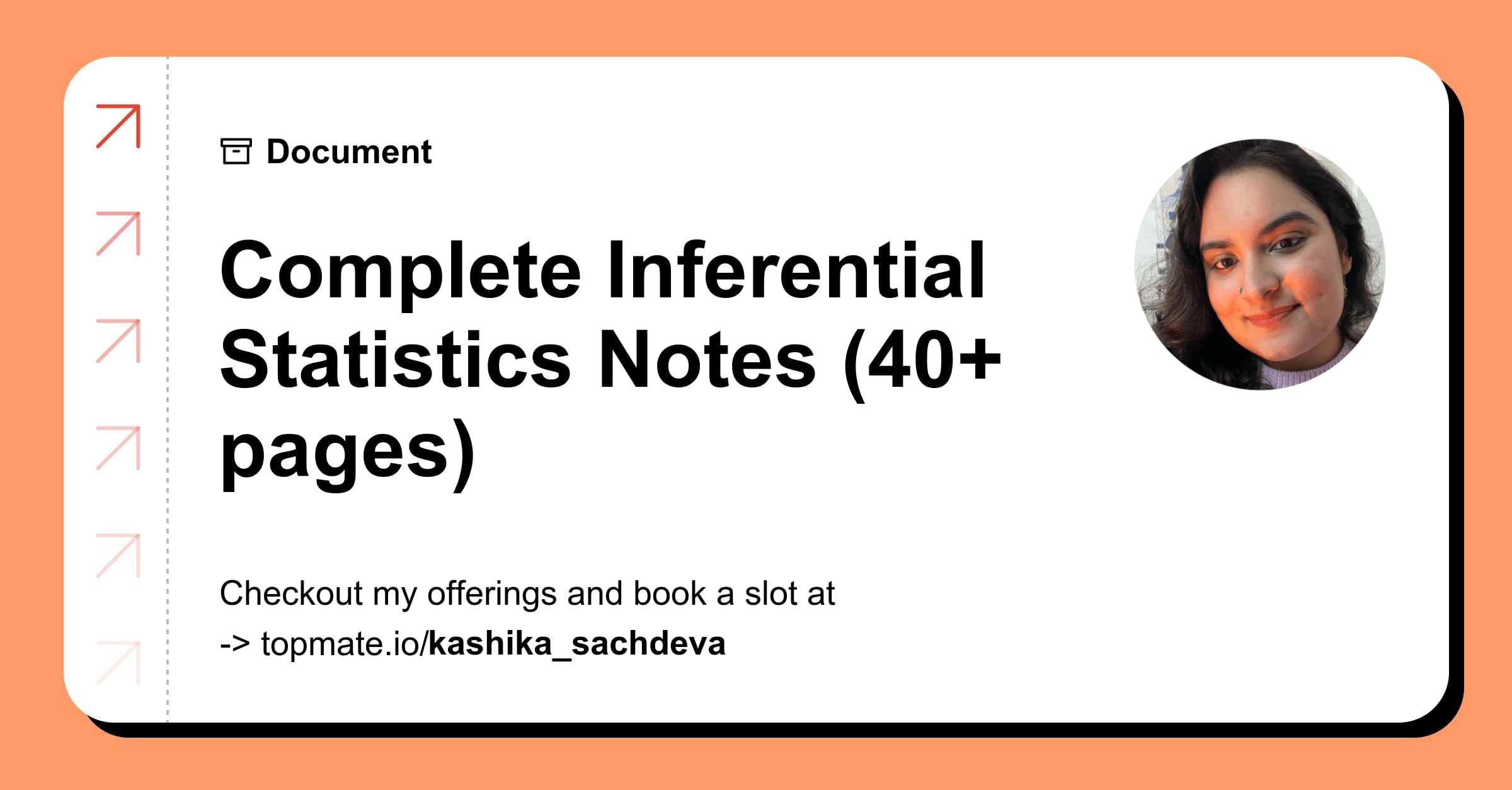 Complete Inferential Statistics Notes (40+ pages) with Kashika Sachdeva