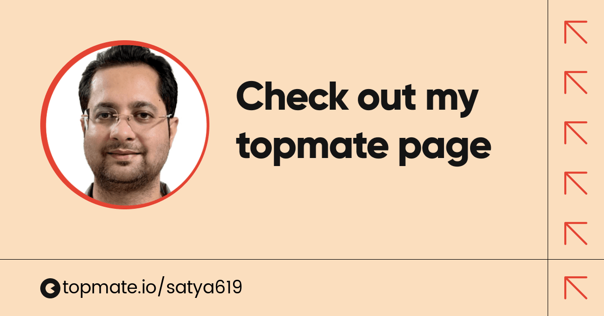 Satyender Sharma - Book a call on Topmate