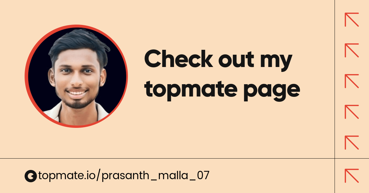 MALLA NAGA VENKATA PRASANTH NAIDU - Book a call on Topmate