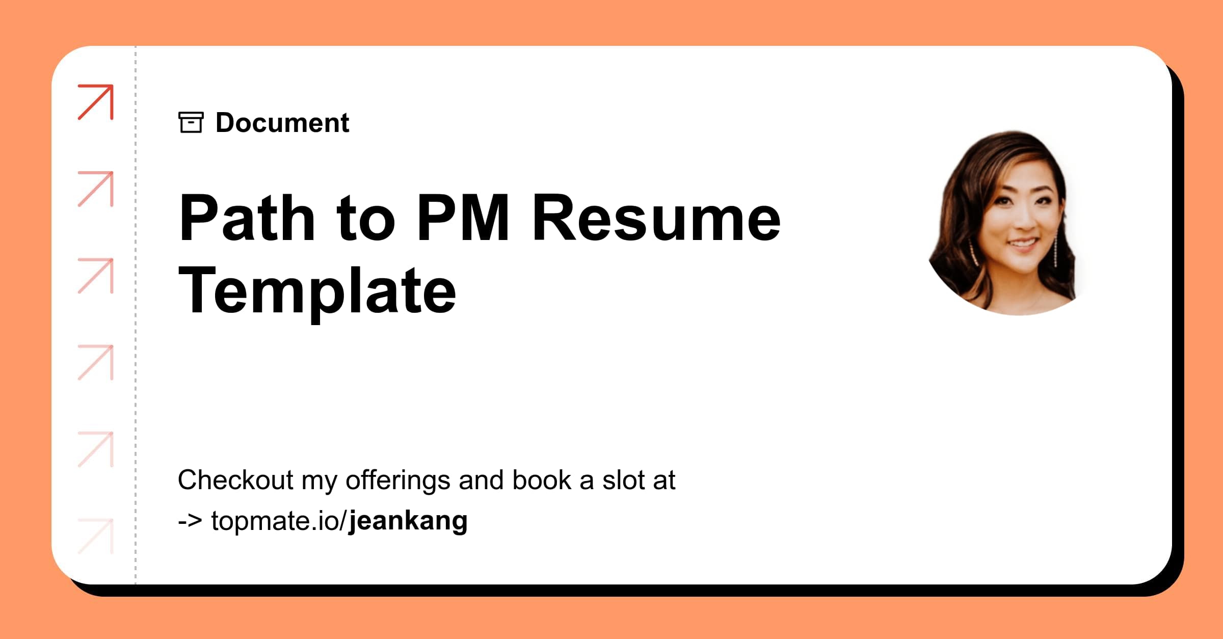 Jean's Resume Template with Jean Kang