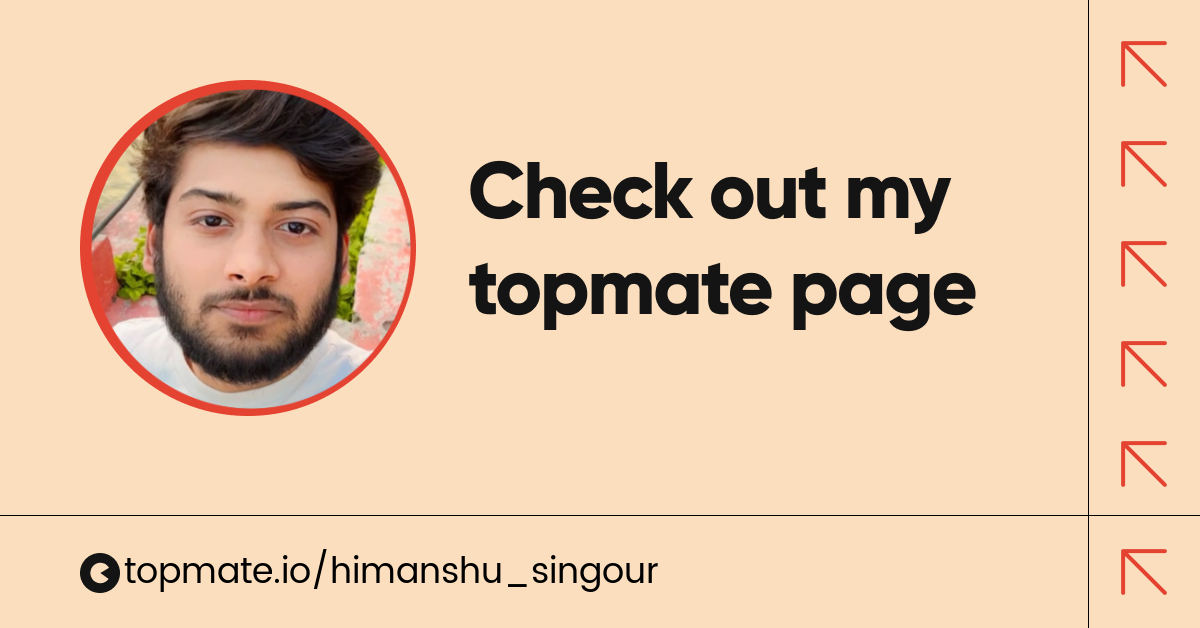 Himanshu Singour - Book a call on Topmate