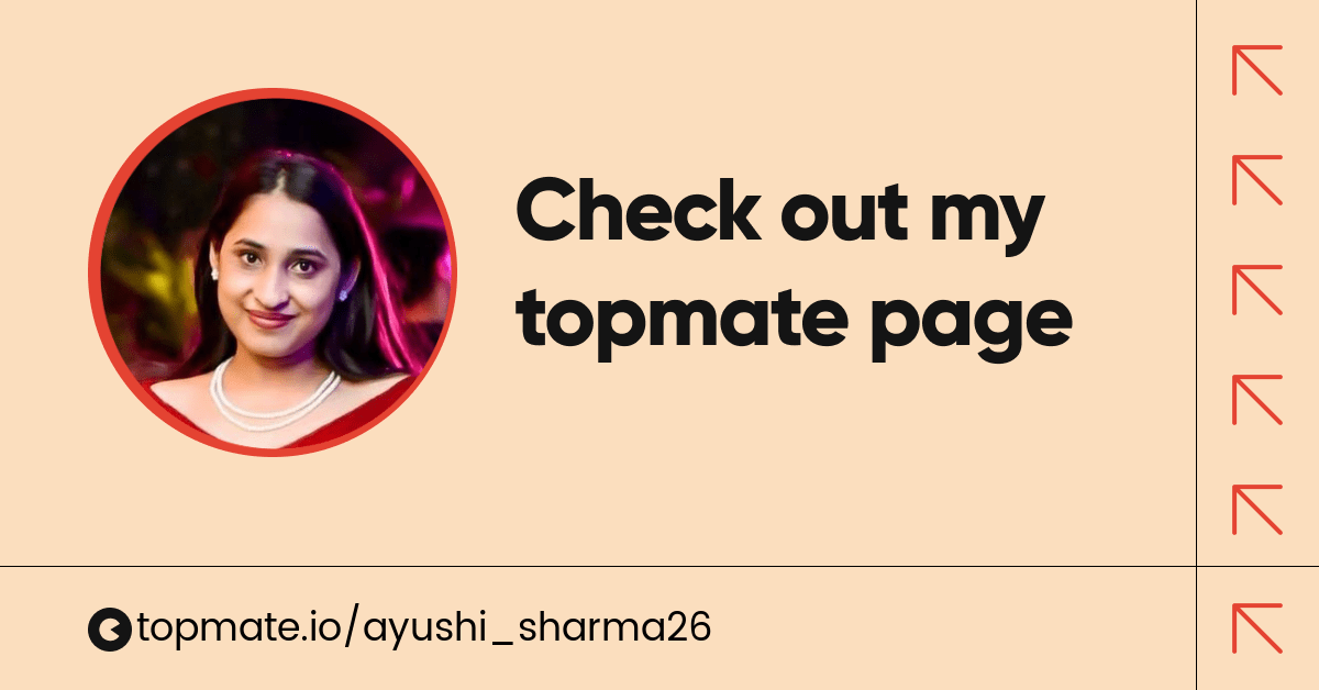 AYUSHI SHARMA - Book a call on Topmate