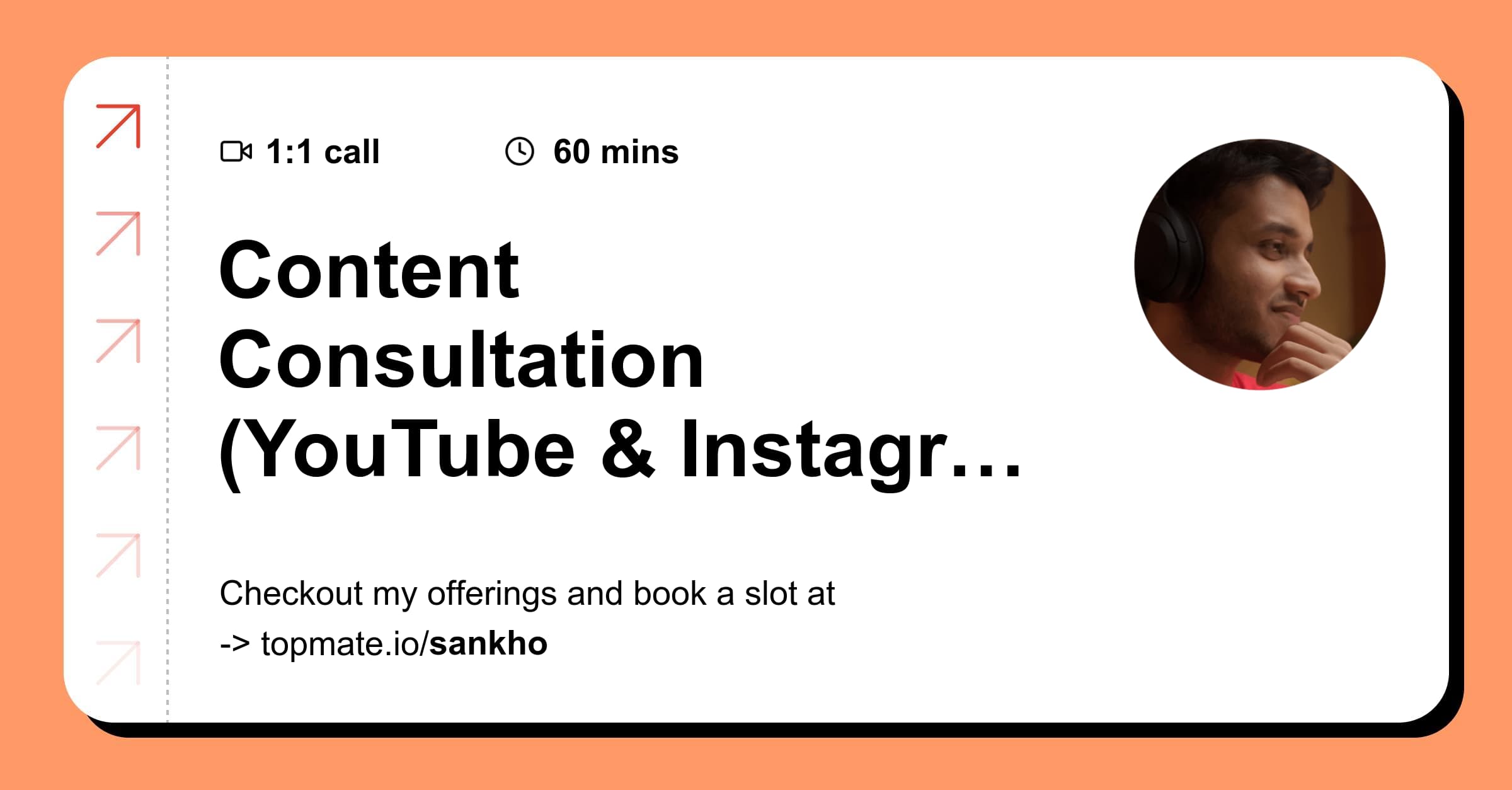 Content Growth Expert Call (YouTube & Instagram) with Sankho