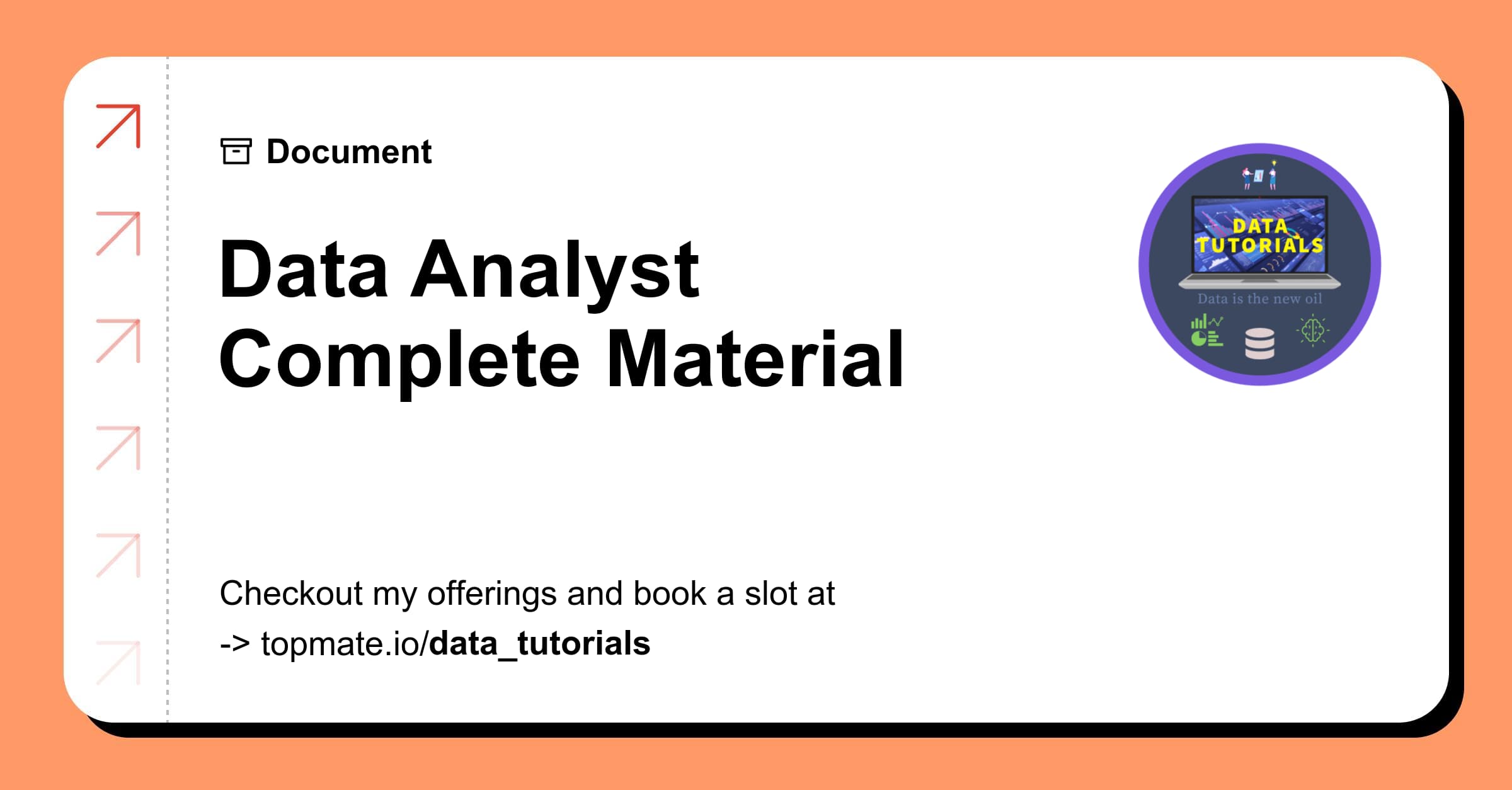 Data Analyst Complete Material - 2025 Edition with Swapnjeet S