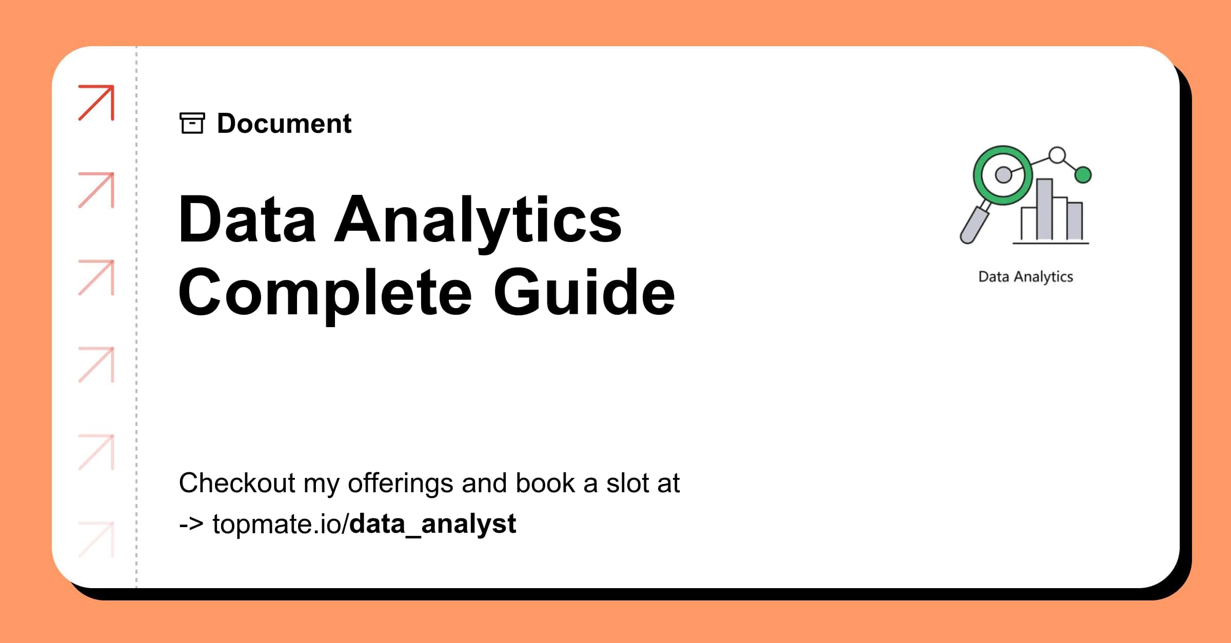 Data Analytics Complete Guide with Data analyst