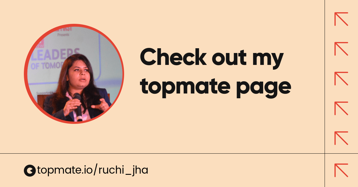 Ruchi Jha - Book a call on Topmate
