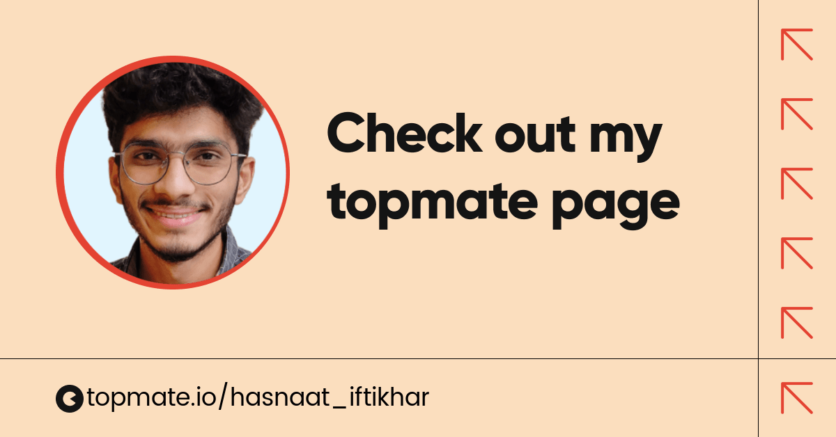 Hasnaat Iftikhar - Book a call on Topmate