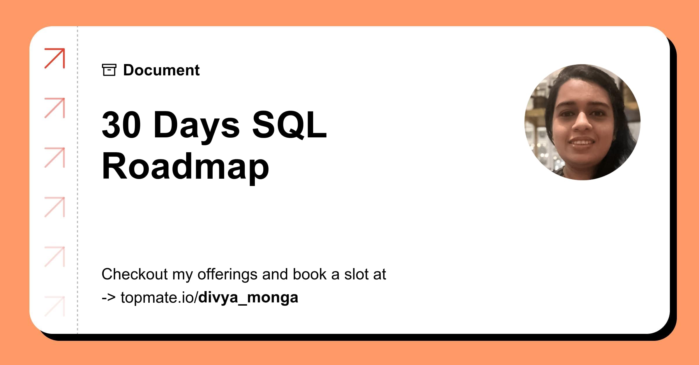 30 Days SQL Roadmap with Divya Monga