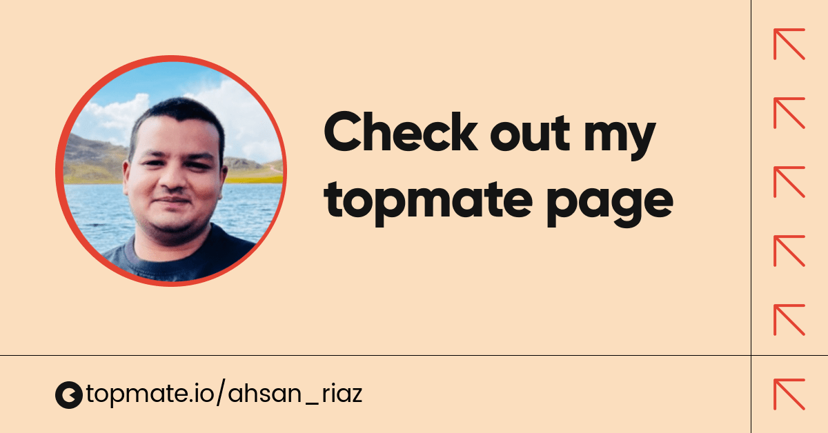 Ahsan Riaz - Book a call on Topmate