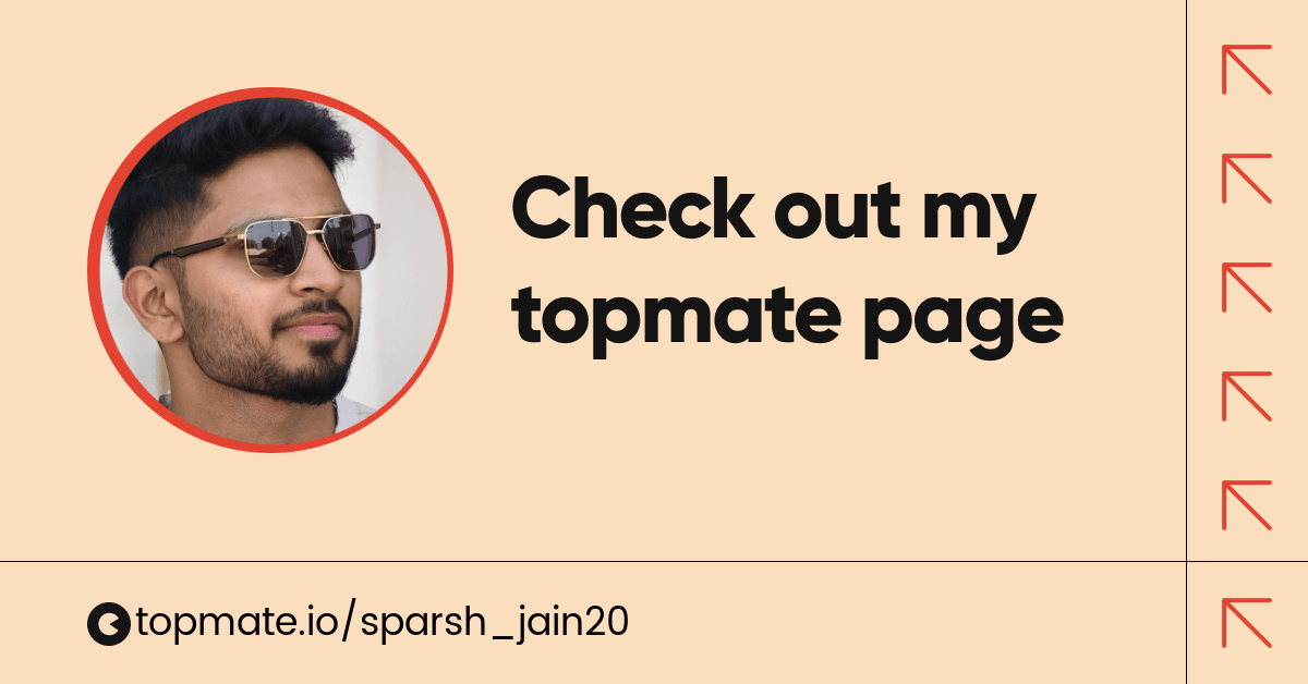Sparsh Jain - Book a call on Topmate