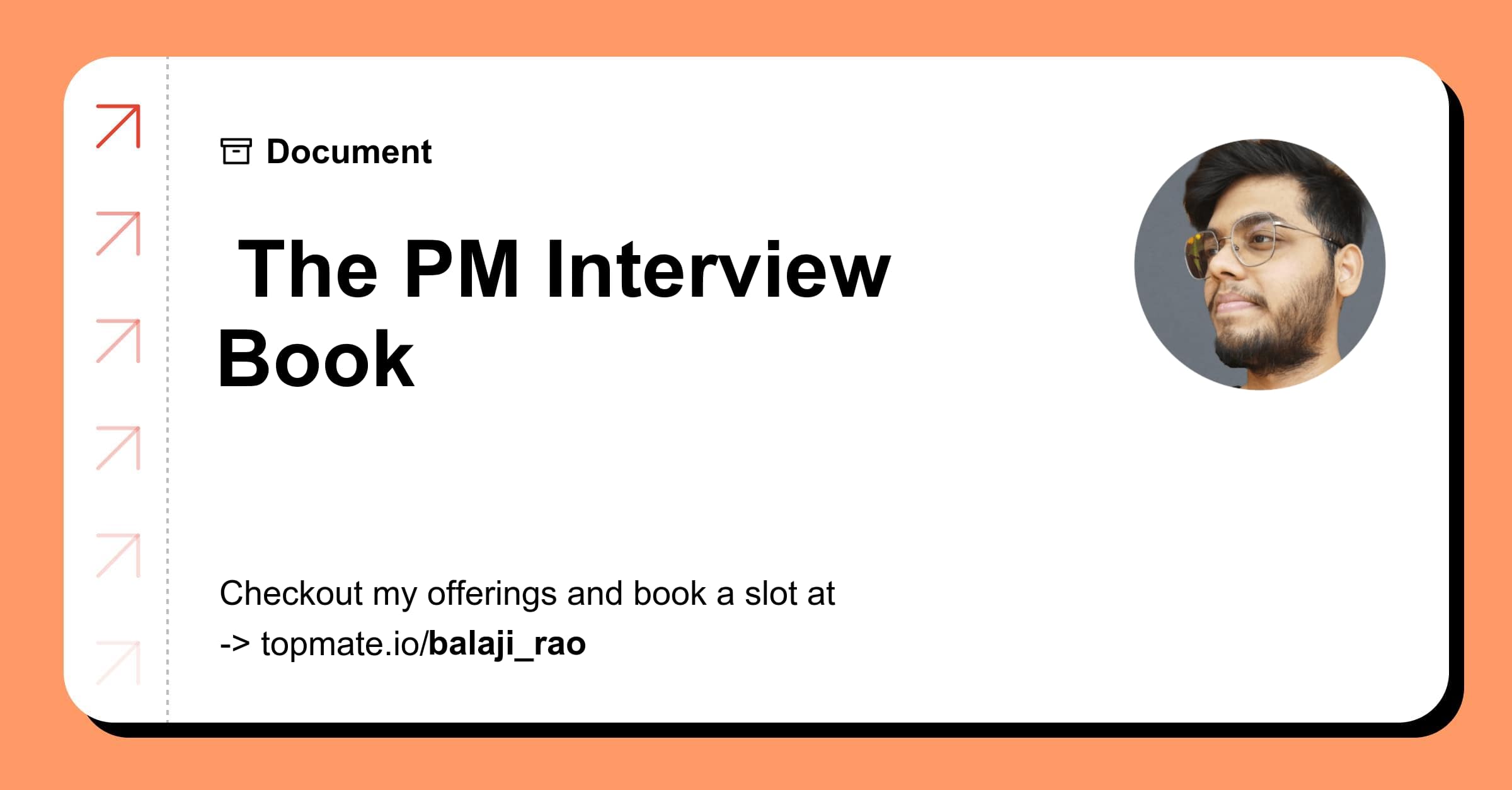 📗 PM Interview Book + PM MBA Course & University with Pathange Balaji Rao