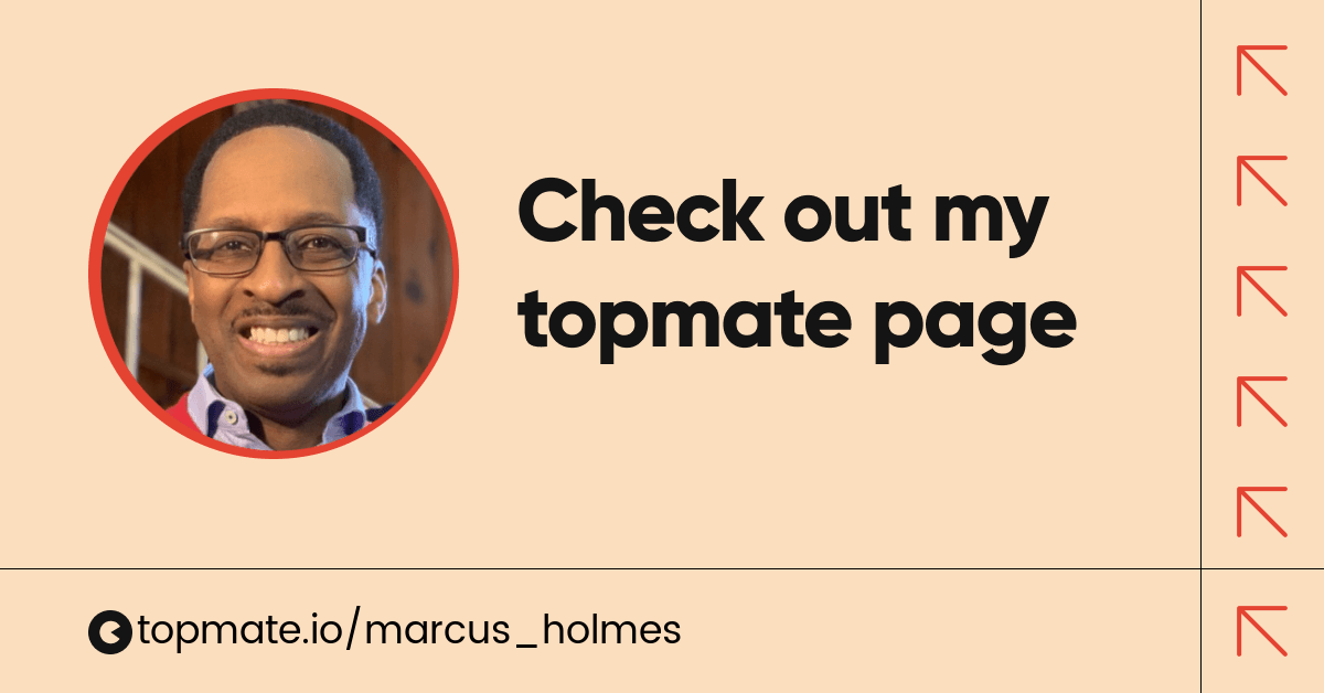 Marcus Holmes - Book a call on Topmate