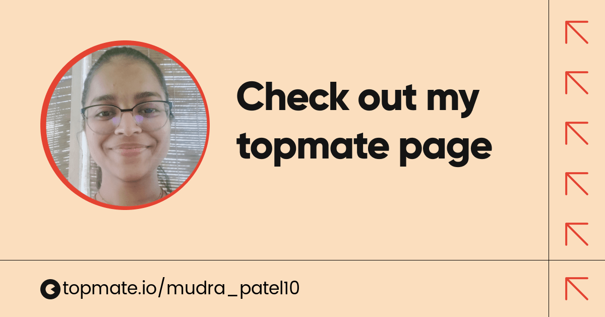 mudra patel - Book a call on Topmate