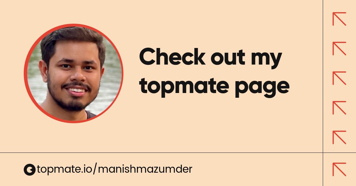 Manish Mazumder - Book a call on Topmate