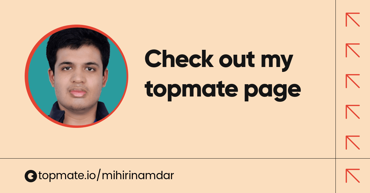 Mihir Inamdar - Book a call on Topmate