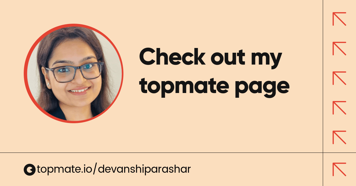 Devanshi Parashar - Book a call on Topmate