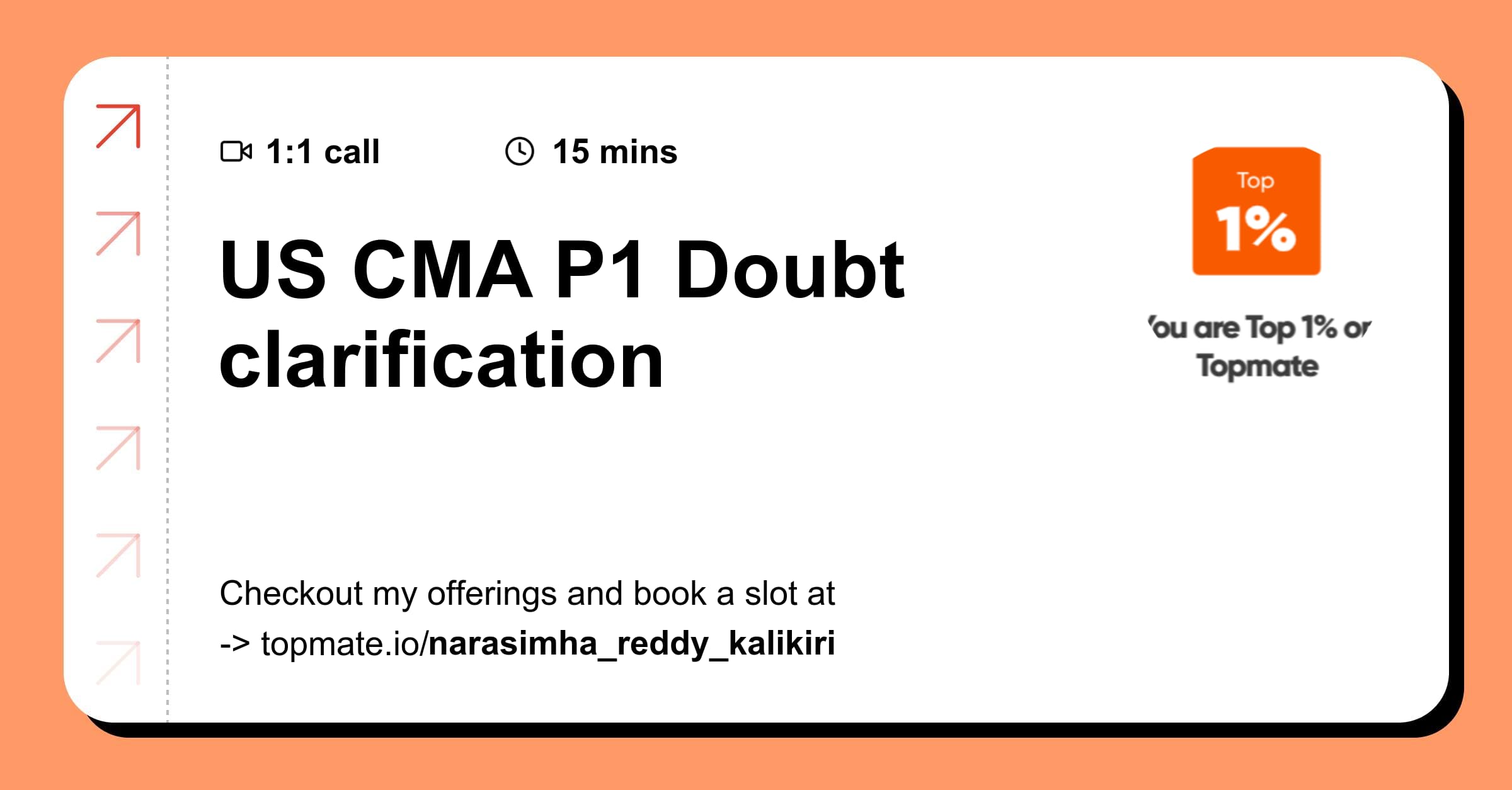 US CMA P1 Doubt clarification with Narasimha Reddy Kalikiri