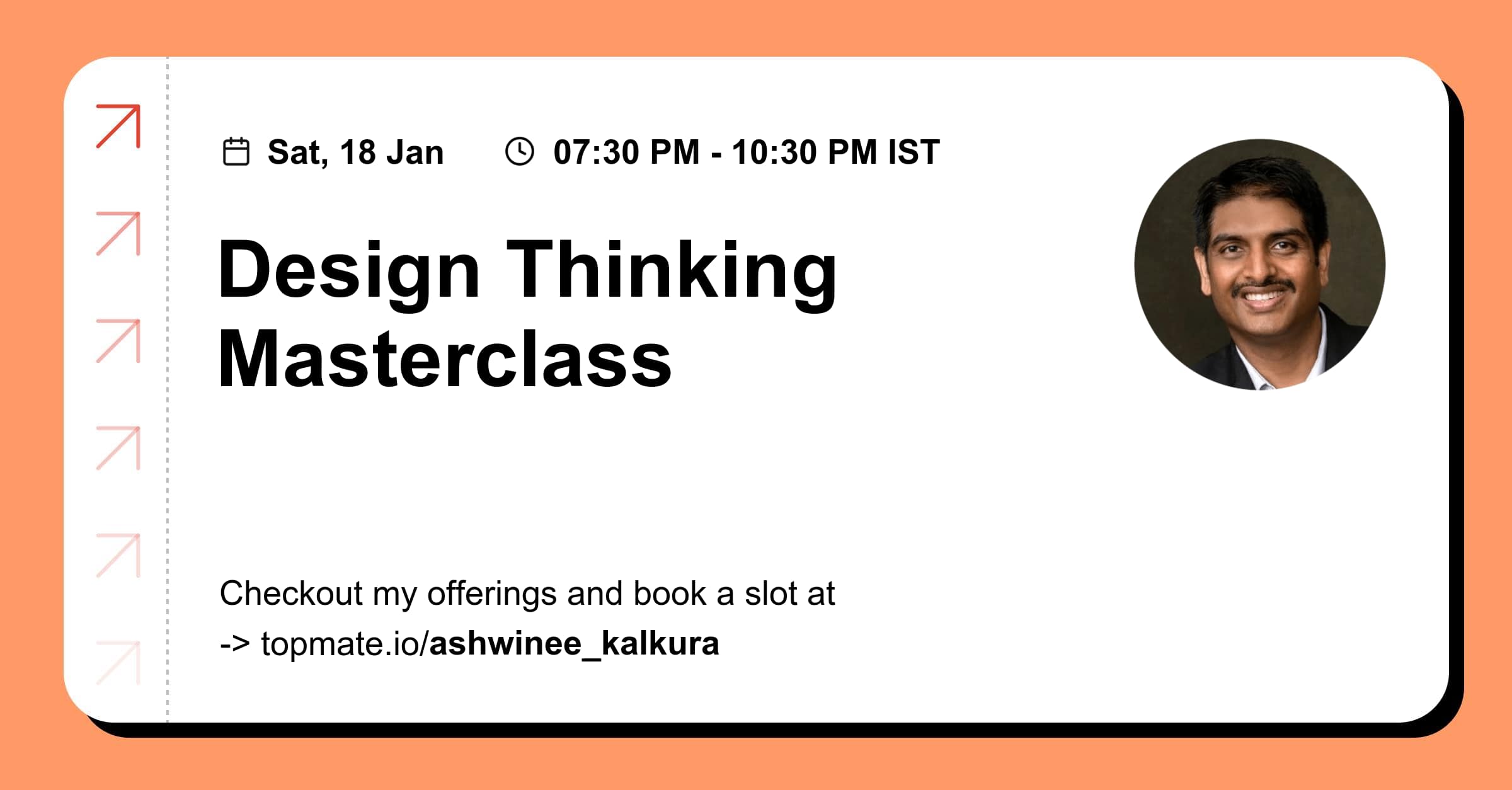 Design Thinking Masterclass with Ashwinee Kalkura