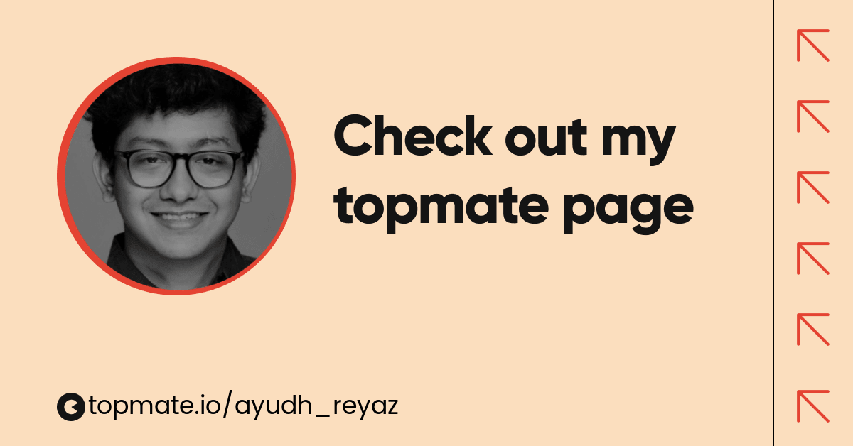 Ayudh Reyaz - Book a call on Topmate