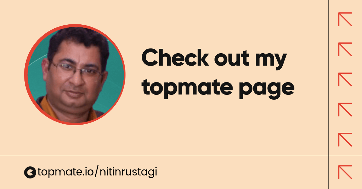 Nitin Rustagi - Book a call on Topmate