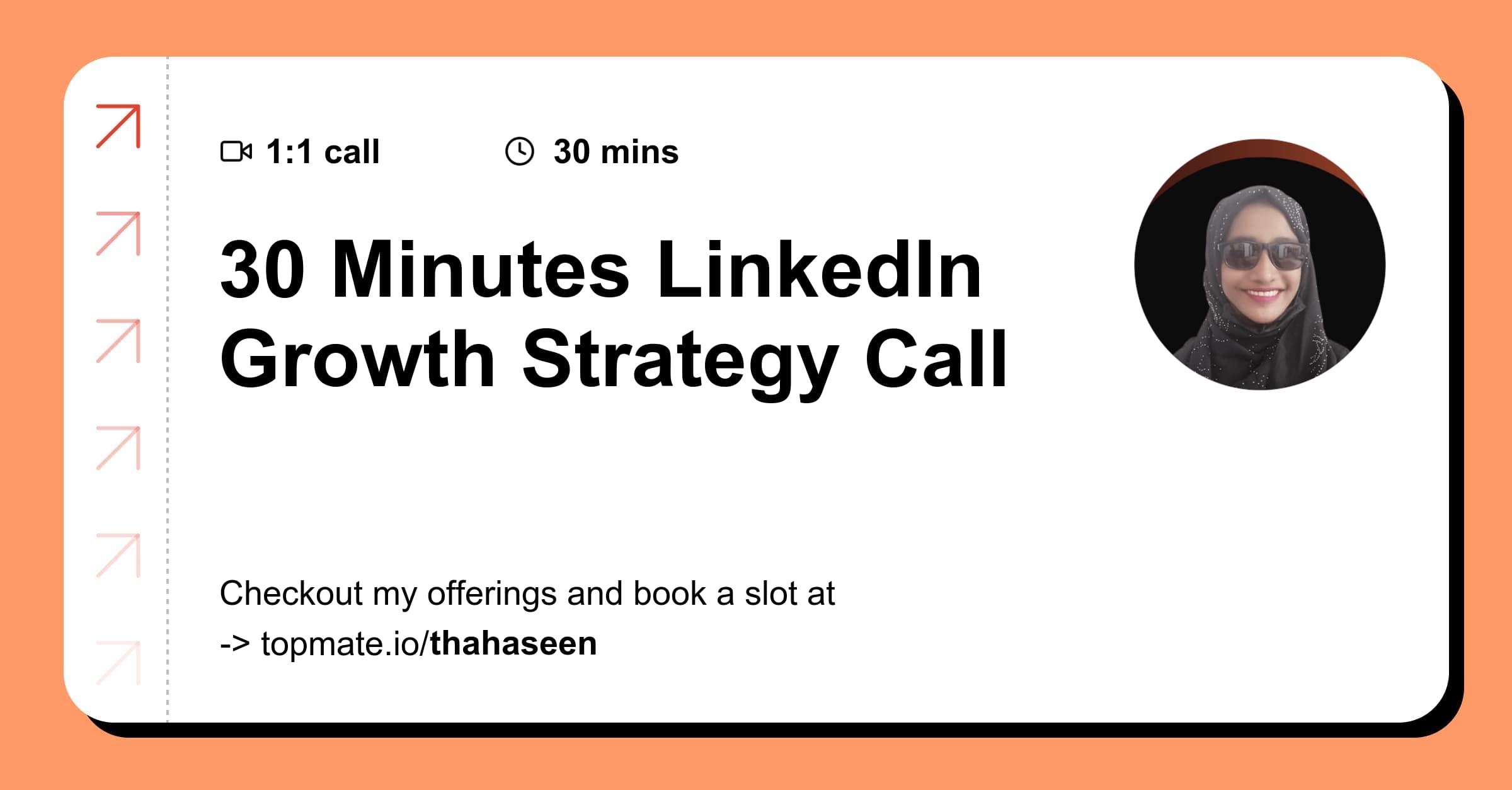60 Minutes LinkedIn Growth Strategy Call with Thahaseen