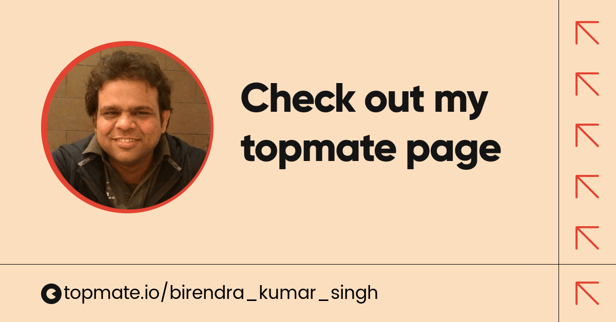 Birendra Kumar Singh - Book a call on Topmate