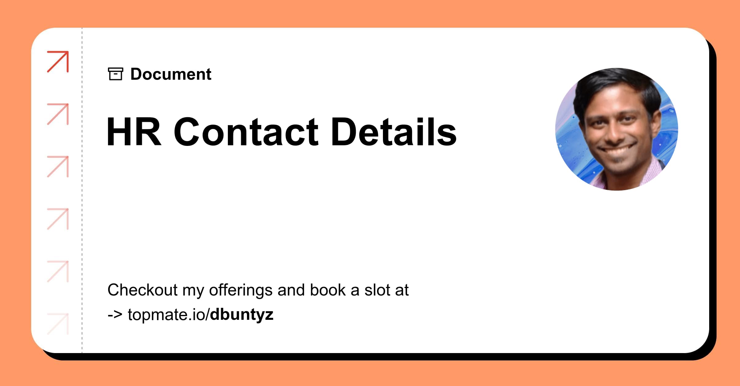 HR Contact Details with Sourav Saha