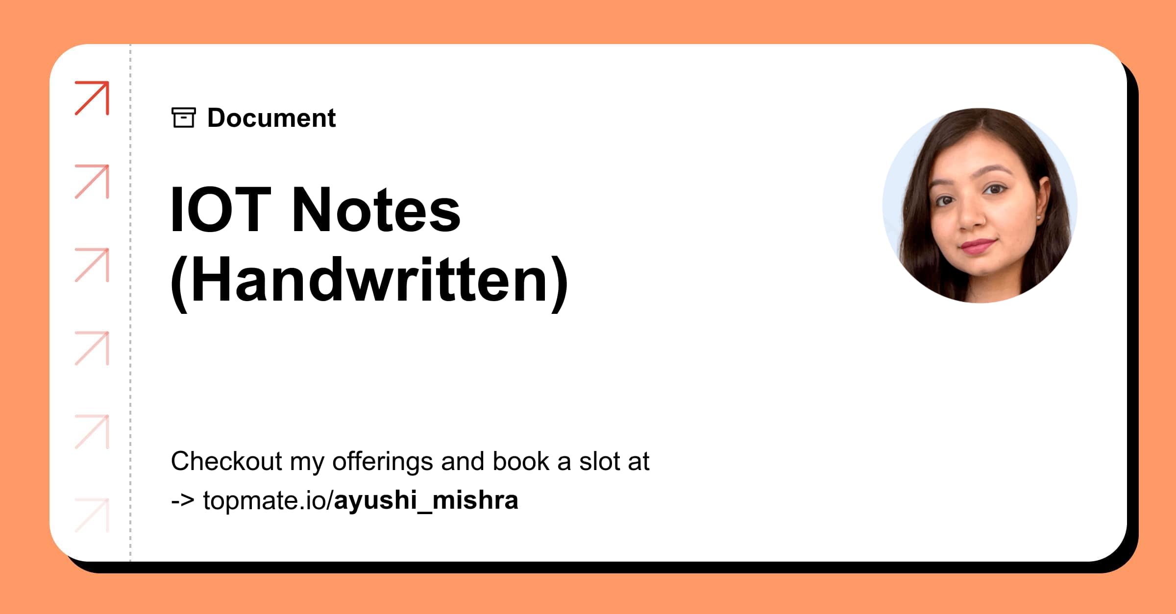 IOT Notes (Handwritten) with Ayushi Mishra