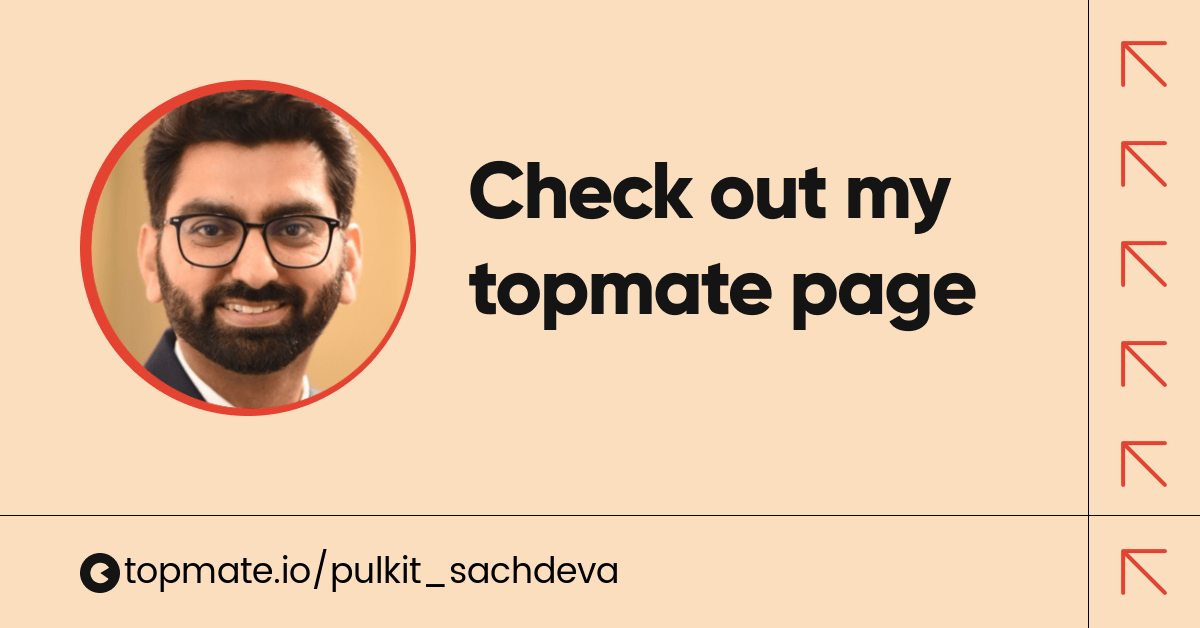 Pulkit Sachdeva - Book a call on Topmate