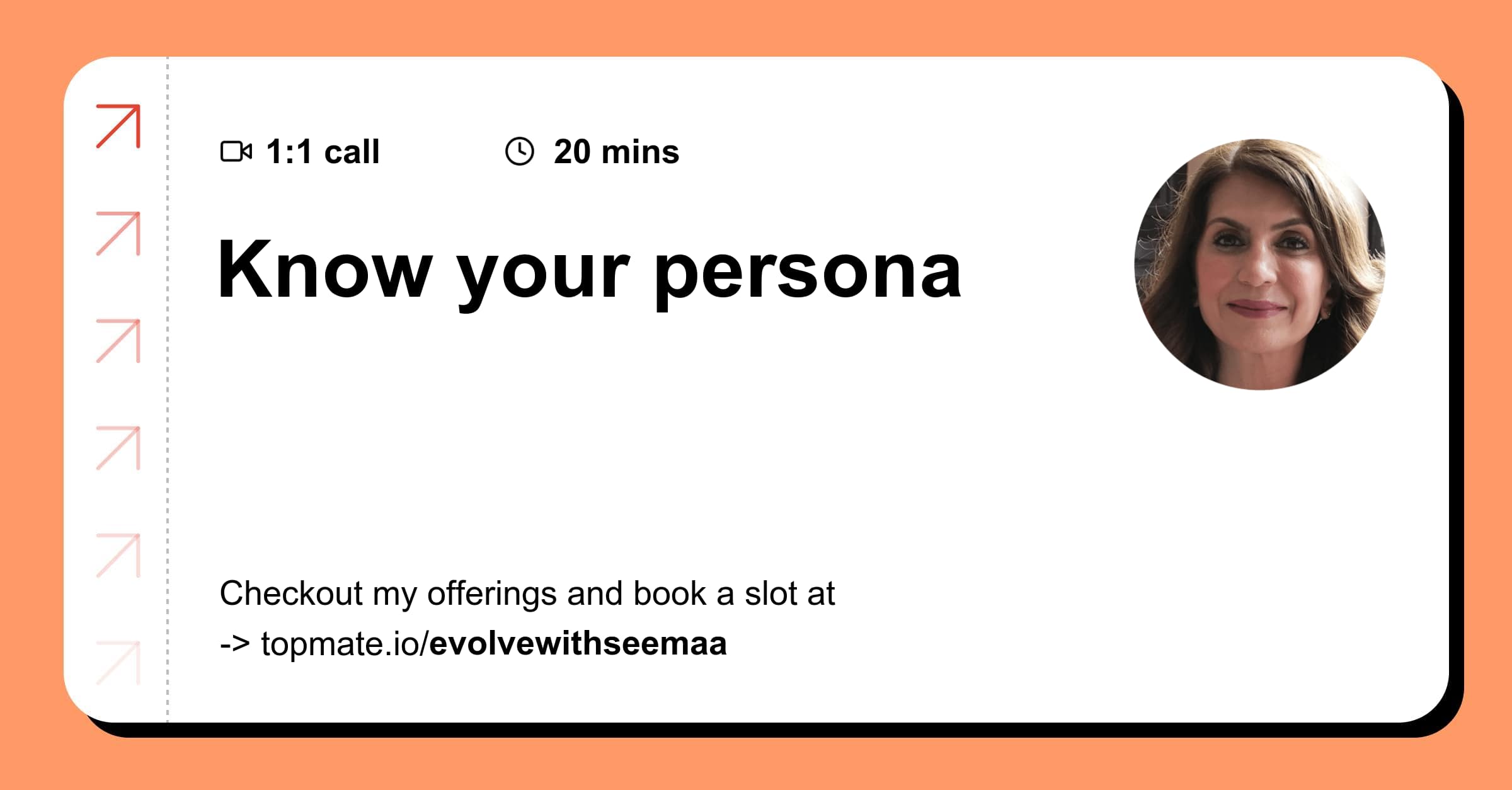 Bespoke Session To Know Your Persona with Evolve with Seemapuri