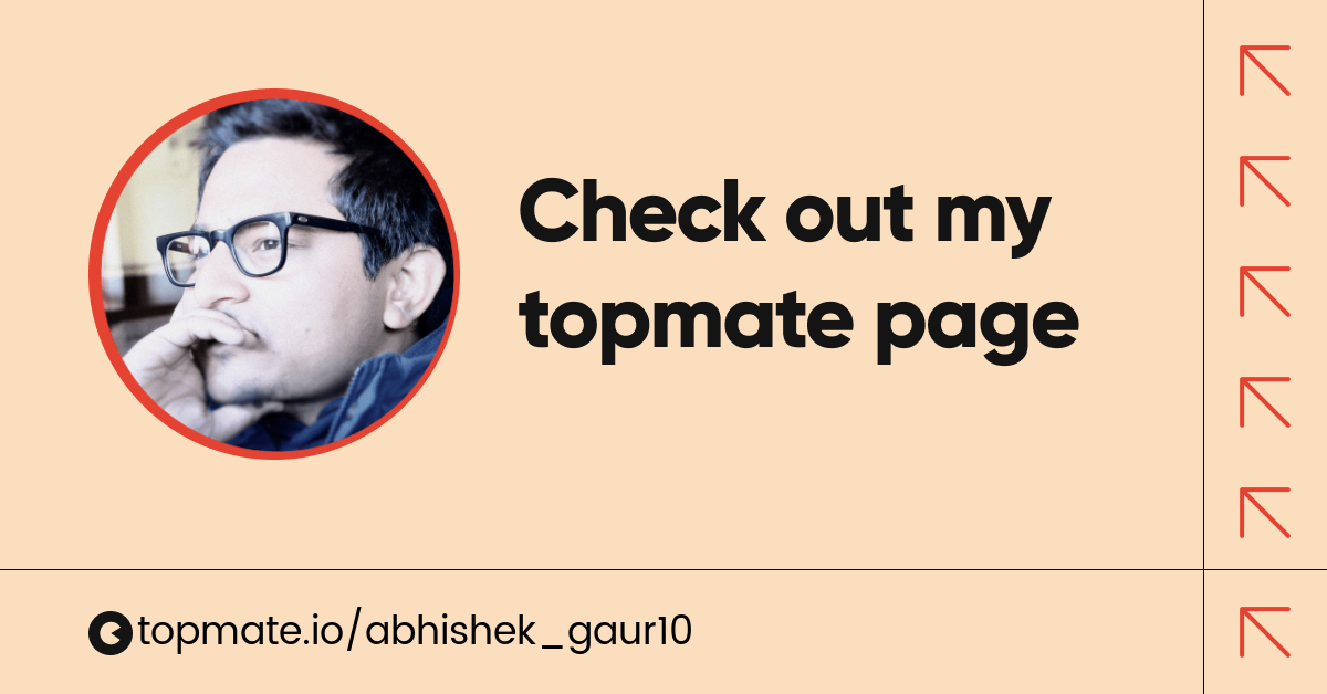 Abhishek Gaur - Book a call on Topmate