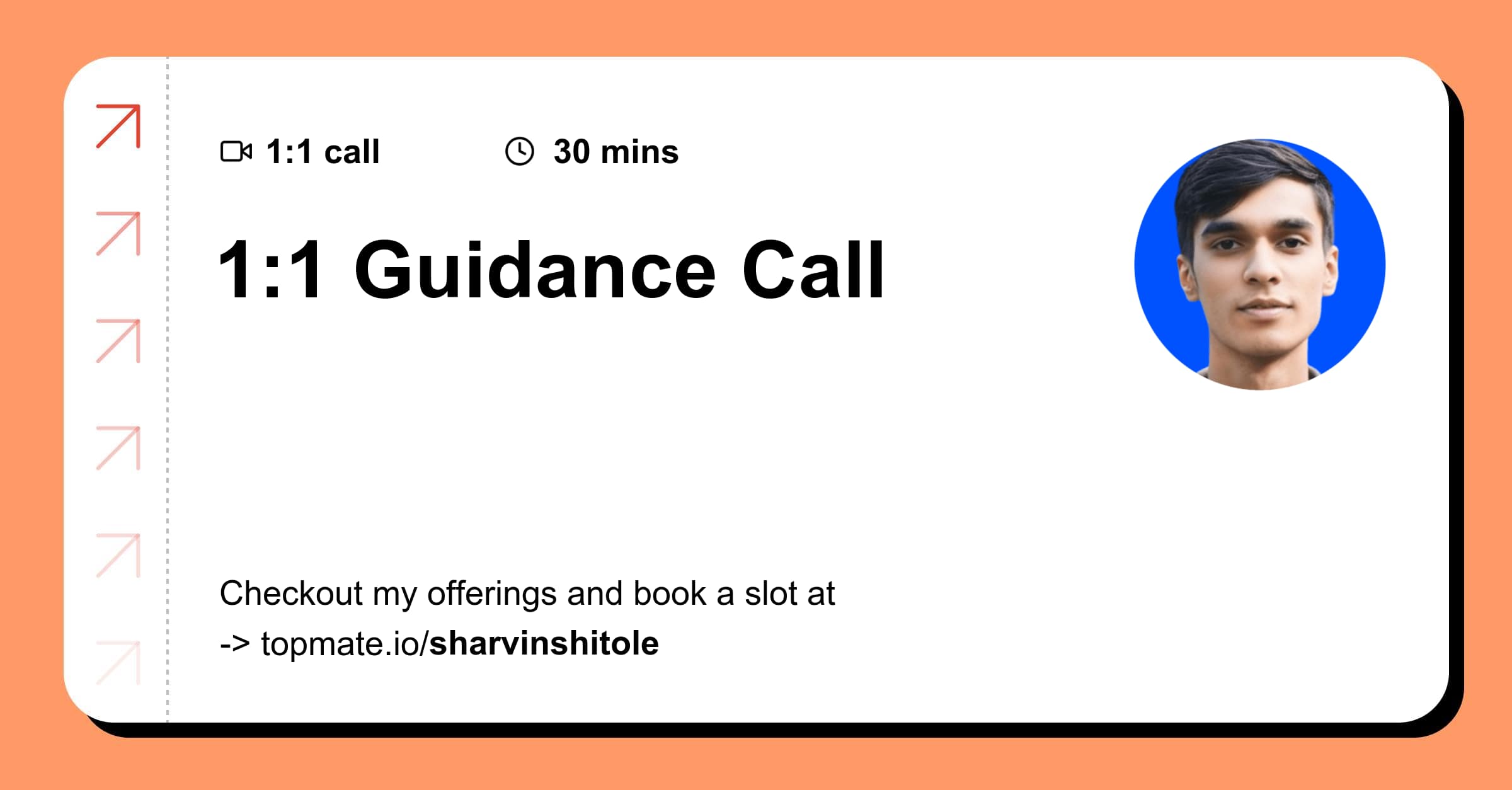 1:1 Guidance Call with Sharvin Shitole