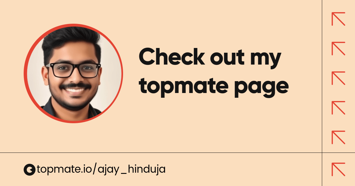 Ajay Hinduja - Book a call on Topmate