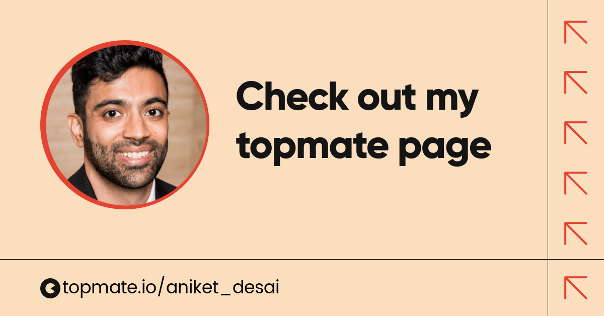 Aniket Desai - Book a call on Topmate