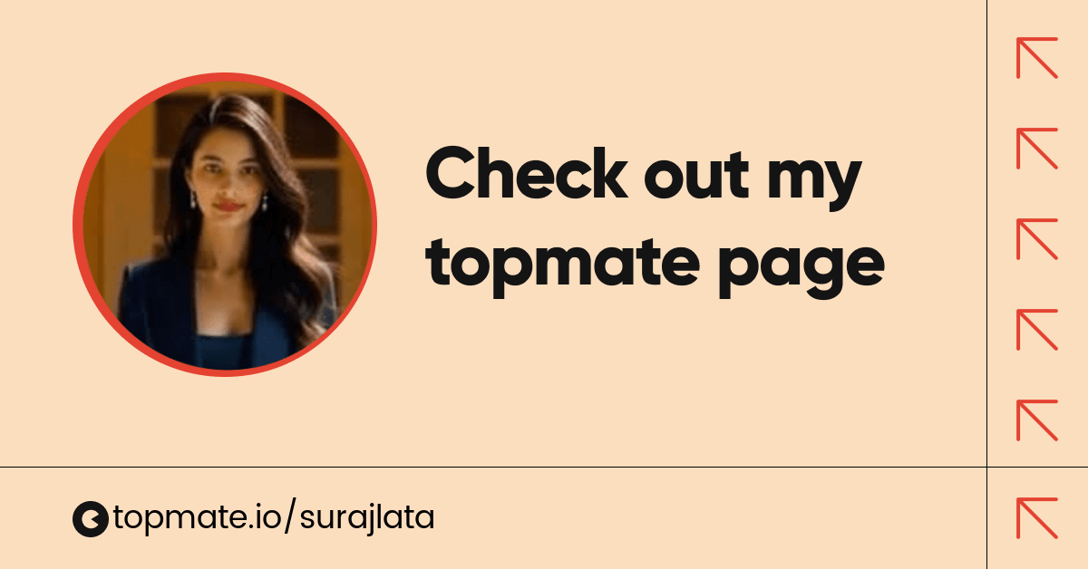SURAJ LATA - Book a call on Topmate