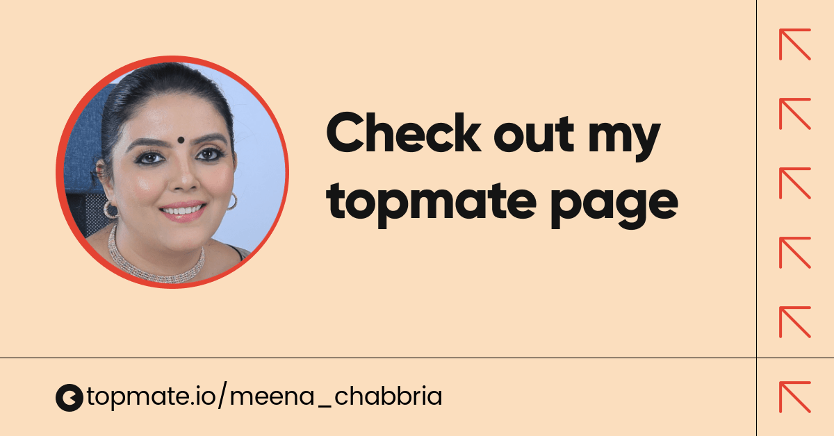 Meena Chabbria - Book a call on Topmate