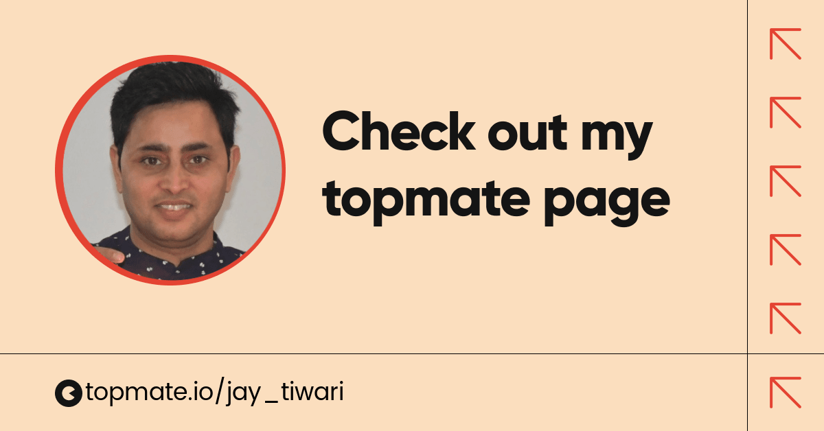 Jay Tiwari - Book a call on Topmate