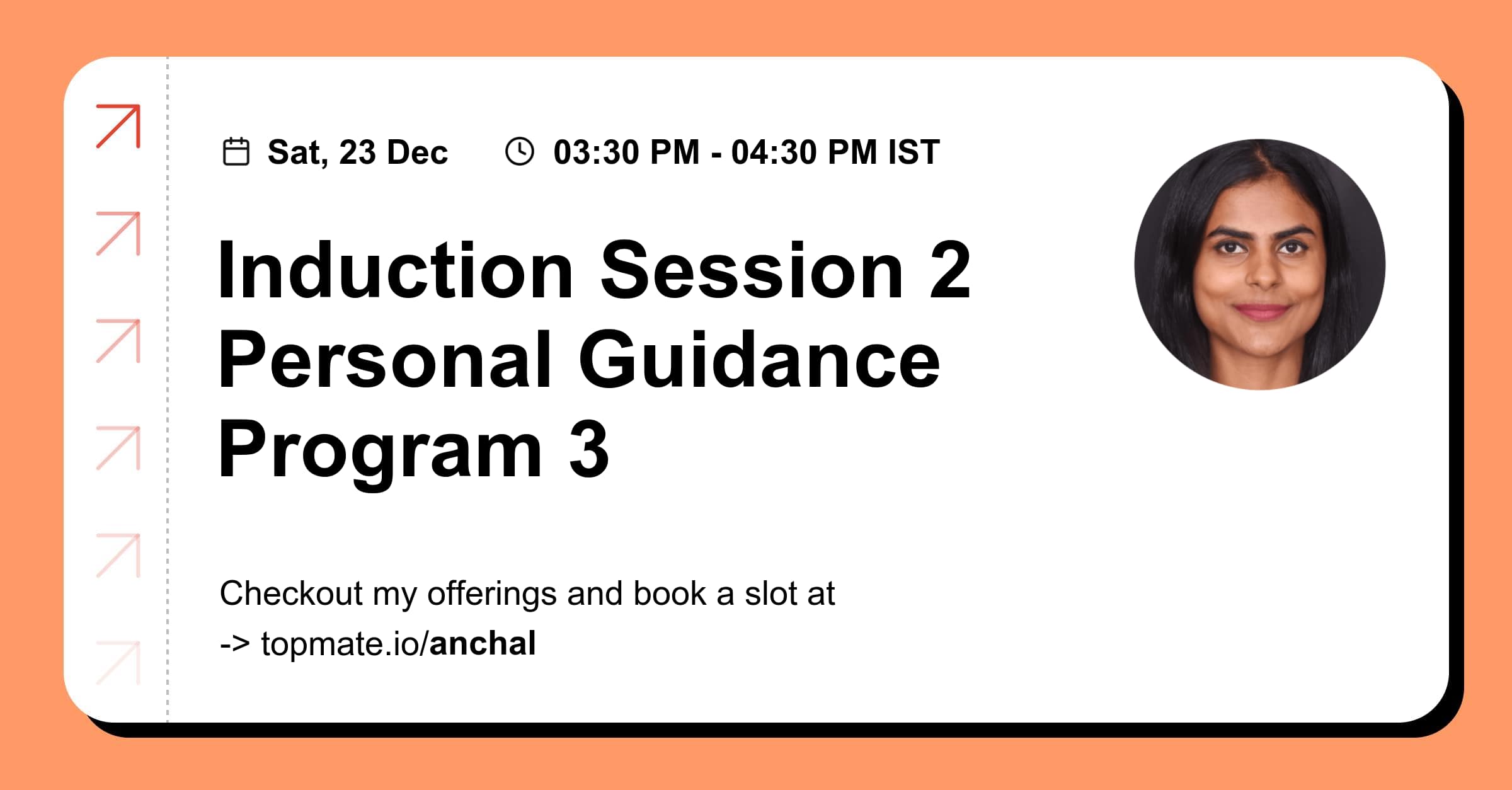 Induction Session 2 Personal Guidance Program 3 with Anchal Sharma