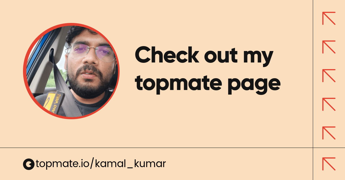 kamal kumar - Book a call on Topmate