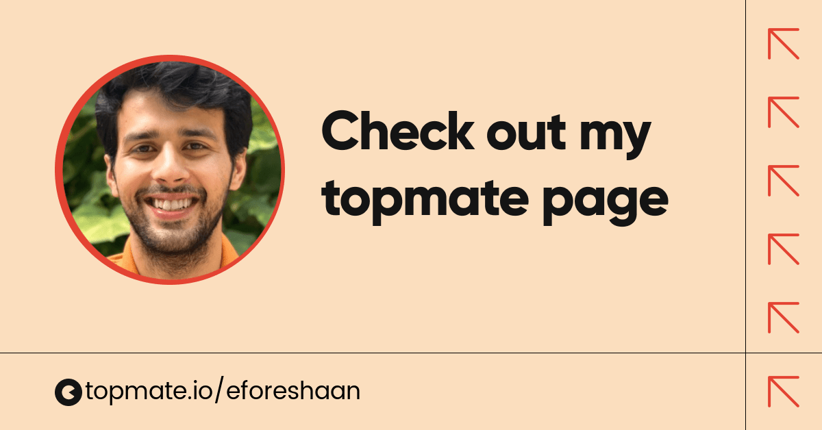 Eshan Joshi - Book a call on Topmate