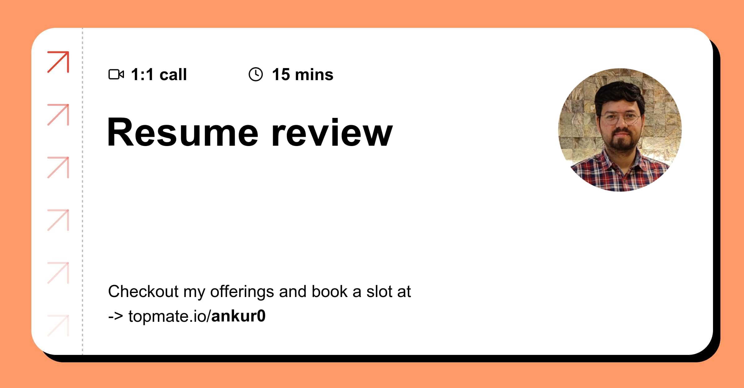 Resume review with Ankur Kesharwani