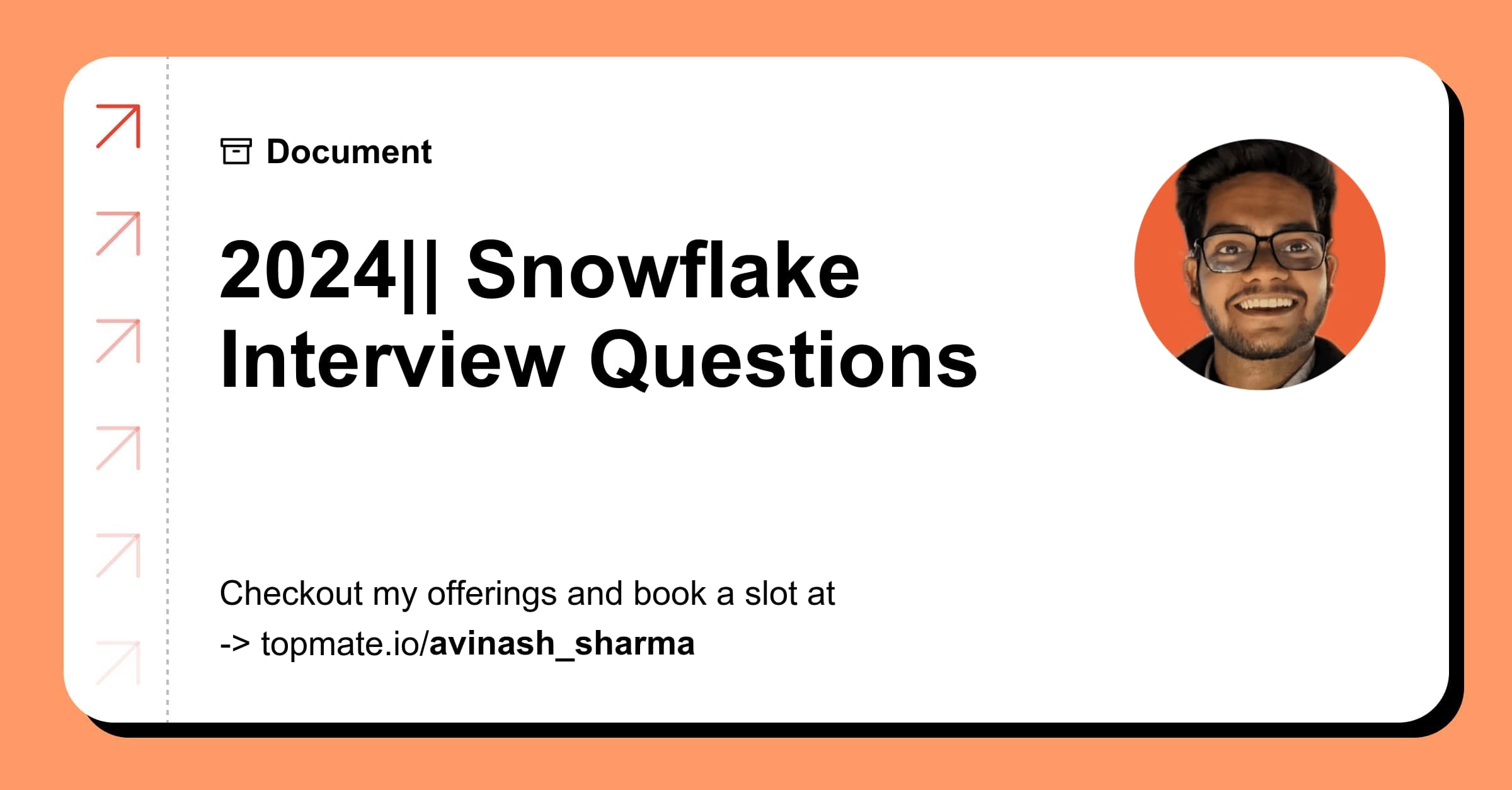 2025 || ️ Snowflake Interview Questions with Avinash Sharma