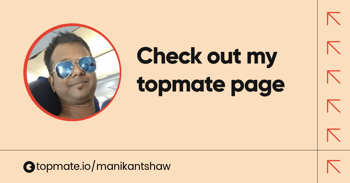 Manikant Shaw - Book a call on Topmate