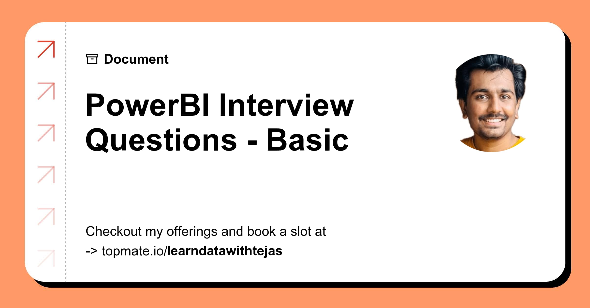 SECRET Power BI Interview Ques & Ans - Basic PDF with Tejas Rane